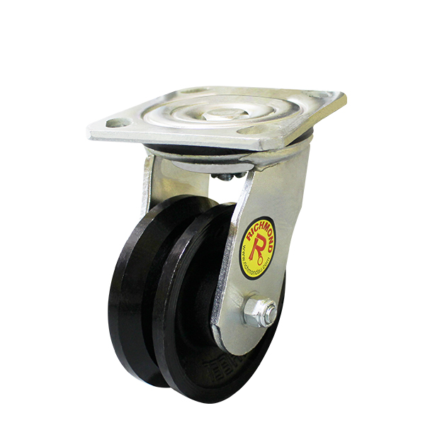 100mm Cast Iron Wheel 280kg Capacity Castor (S4443) | Richmond Wheels ...