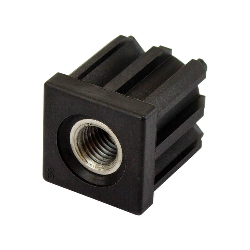 38mm Square M16 Threaded Tube End Mild Steel (TIR38SQM16) | Richmond ...