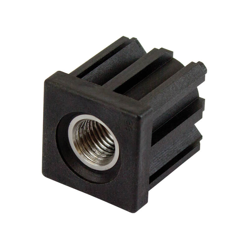 38mm Square M16 Threaded Tube End Stainless Steel (TIR38SQM16SS ...