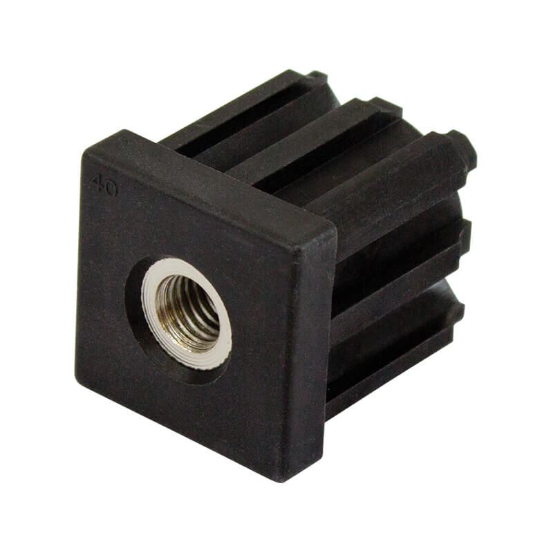 40mm Square M12 Threaded Tube End Mild Steel (TIR40SQM12) | Richmond ...